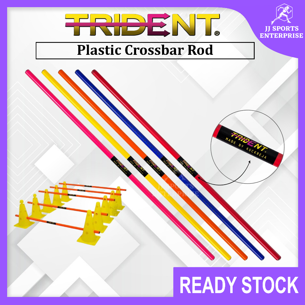 Trident Plastic Crossbar Rod For Use Training Cone Batang Palang Kon ...