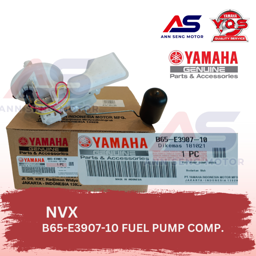YAMAHA NVX V1 FUEL PUMP COMP. ORIGINAL (B65-E3907-10) | Shopee Malaysia