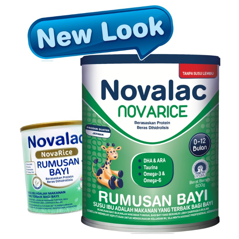 Novalac NovaRice 400g / 800g (new look) | Shopee Malaysia
