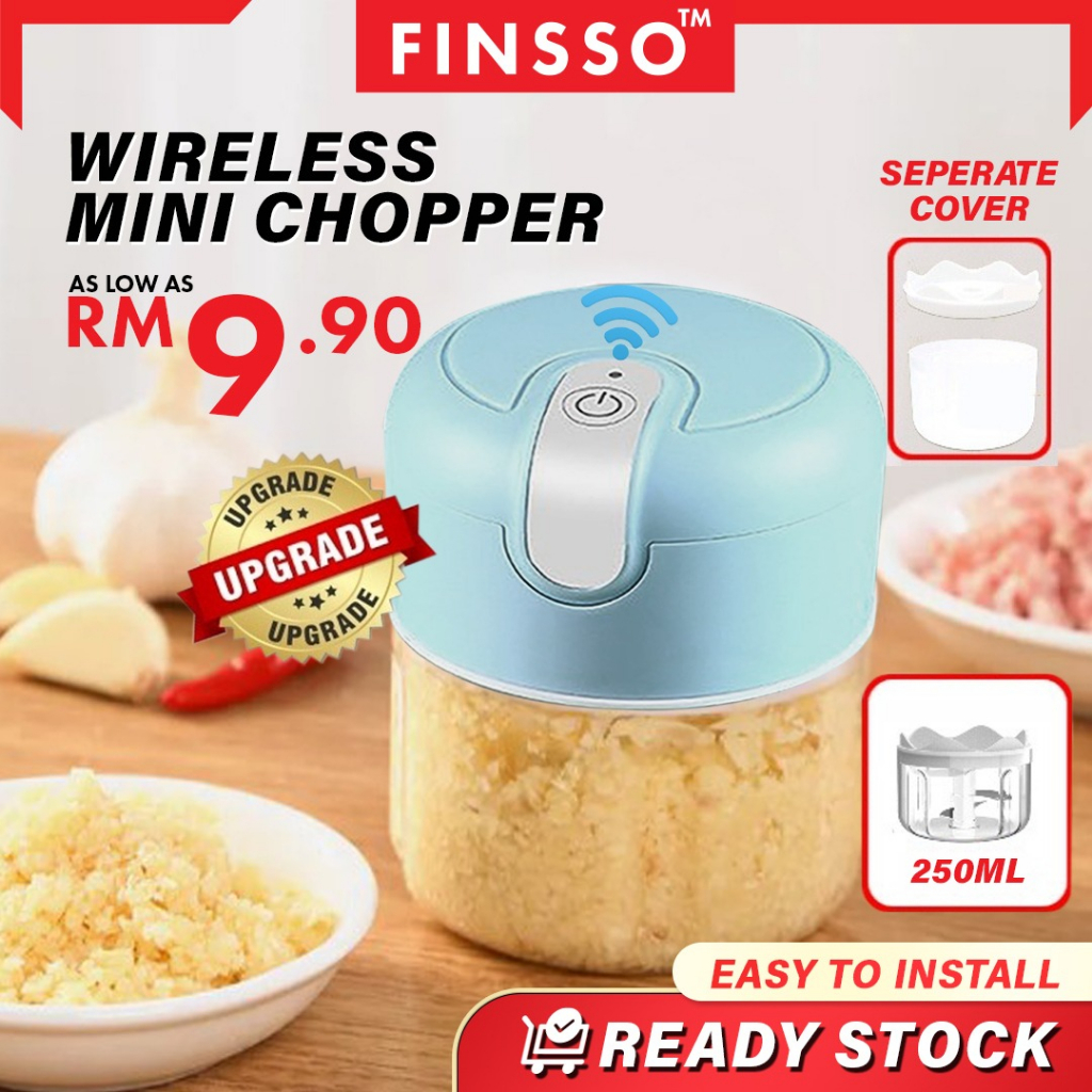 Mini blender SIZE 250ML + 100 ML WIRELESS Mini Blender / Pengisar ...