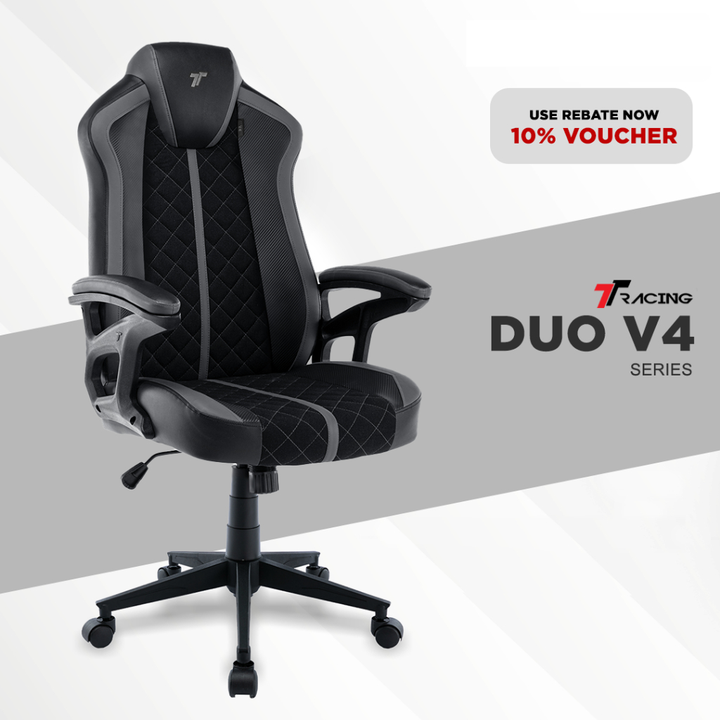 TTRacing Duo V3 Duo V4 Pro Gaming Chair Office Chair Kerusi Gaming - 2 ...
