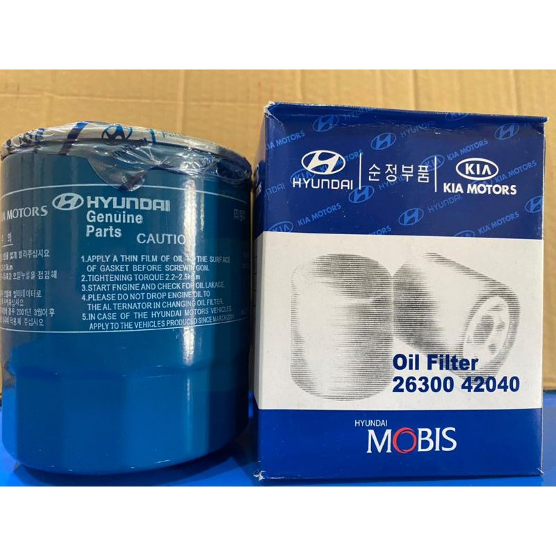HYUNDAI STAREX KIA SORENTO KIA PREGIO VAN OIL FILTER 26300-42040 26330 ...