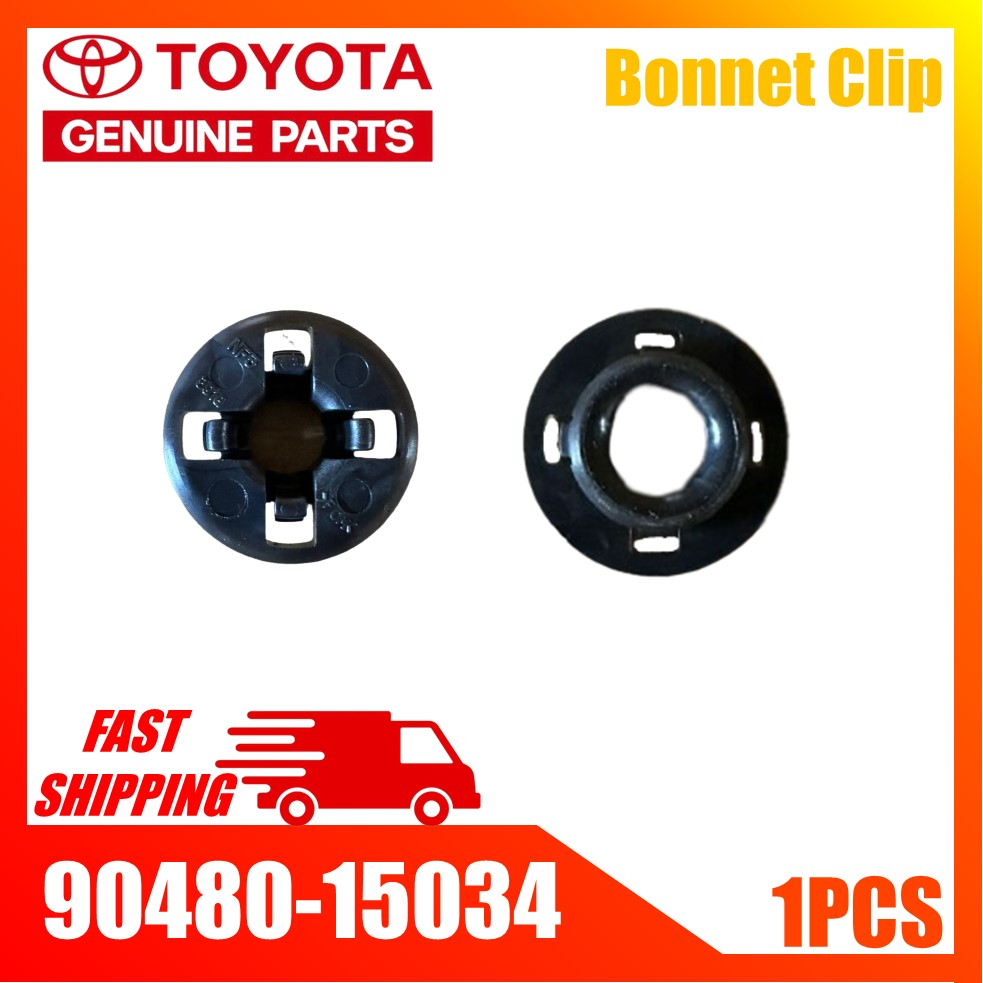 Genuine Toyota Front Bonnet / Hood Clip 90480-15034 ( 1PCS ) – Front ...