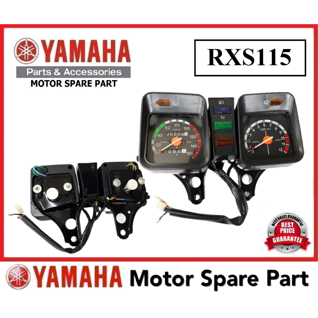 YAMAHA RXS115 METER ASSY 0 RXS 115 RXS LAMA CLASSIC KLASIK METER LOCAL ...