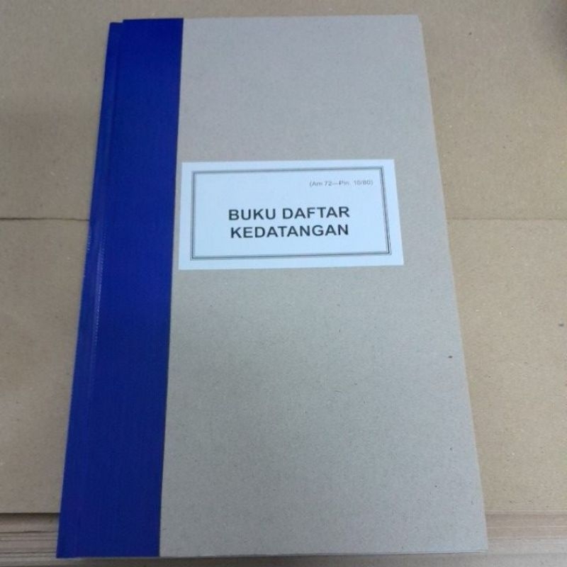 Buku Daftar kedatangan(Am72-pin.10/80) | Shopee Malaysia