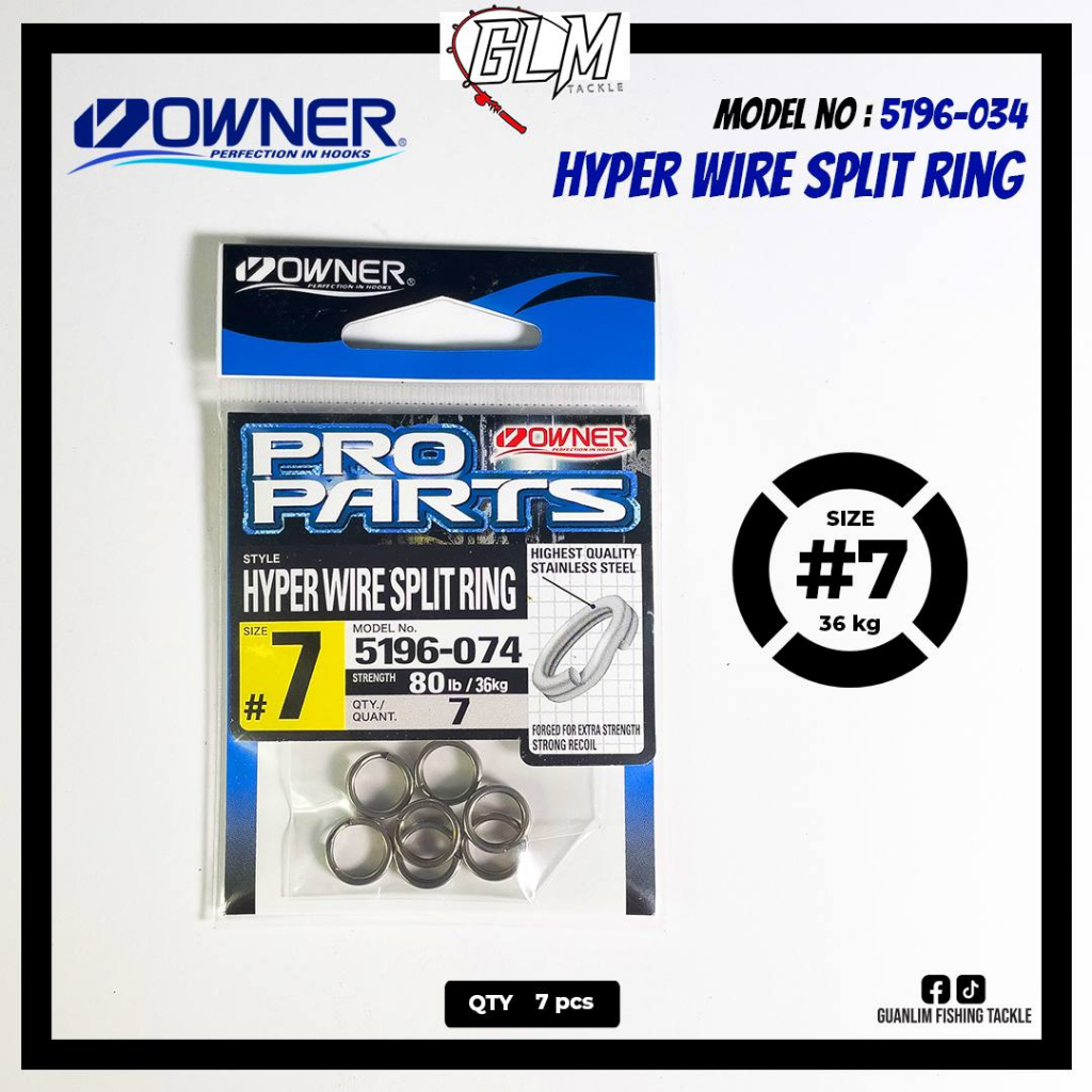 OWNER 5196 HYPER WIRE SPLIT RING (JAPAN) | Shopee Malaysia