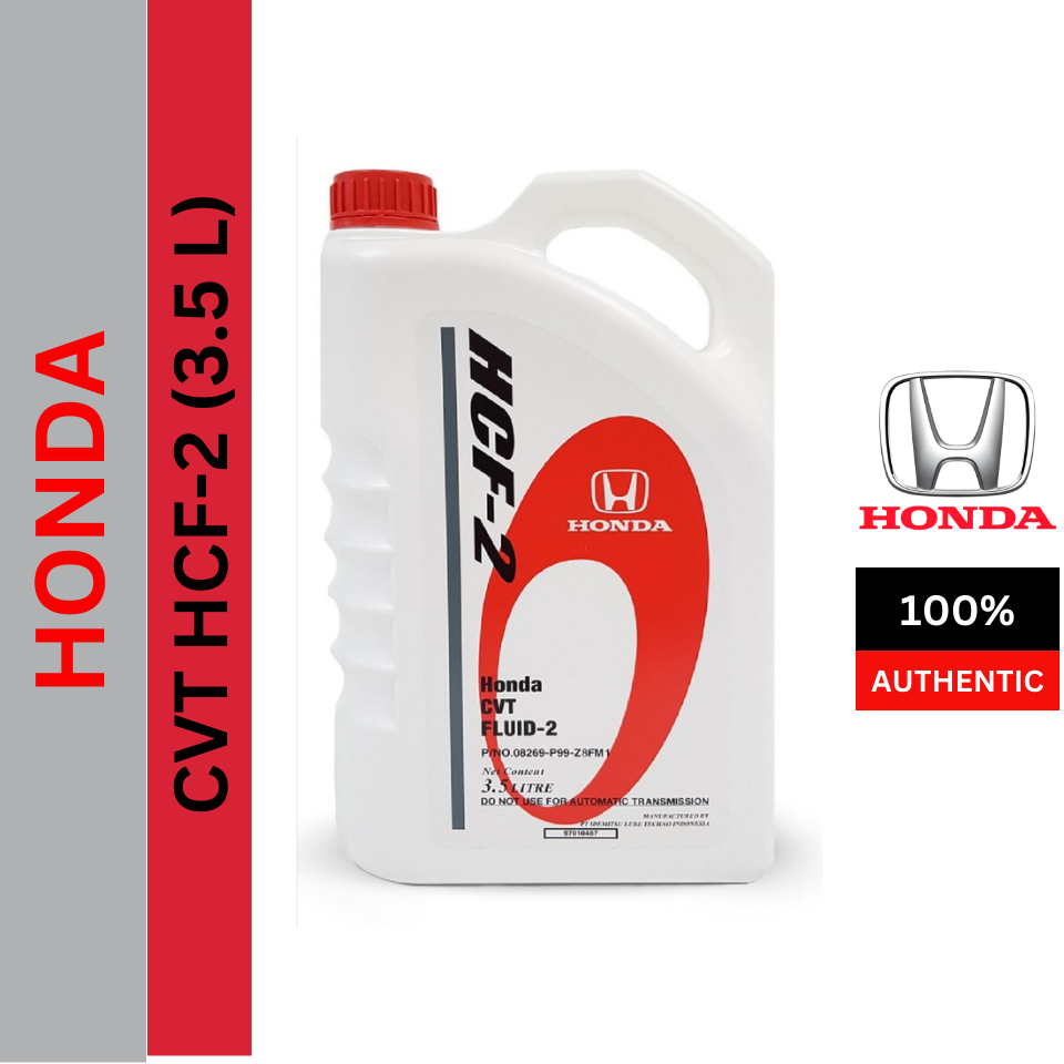 08269-P99-Z8FM1 ORIGINAL HONDA CVTF HCF-2 (3.5L) AUTO TRANSMISSION OIL CVT FLUID-2 GEAR OIL HCF2 ...