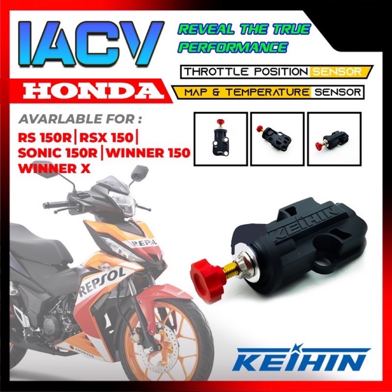 KEIHIN TPS IACV SENSOR HONDA RS150 RS150R V1 V2 GENUINE PARTS THAILAND ...