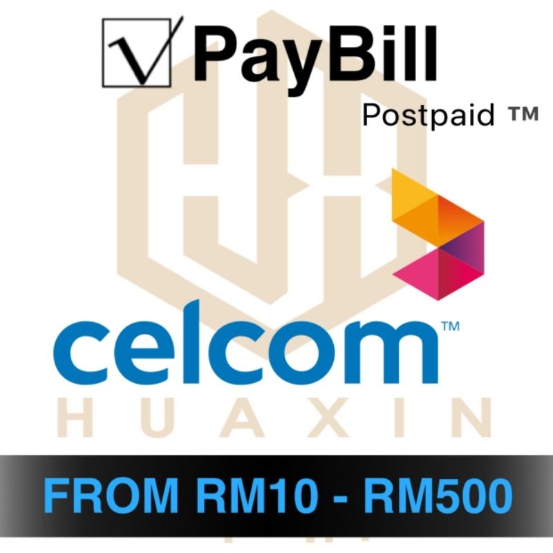 Celcom Postpaid Bill Payment (Instant Bill) | Shopee Malaysia
