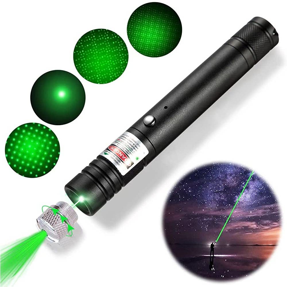 Green Laser Pointer High Power Long Range Rechargeable Lazer Pointer ...