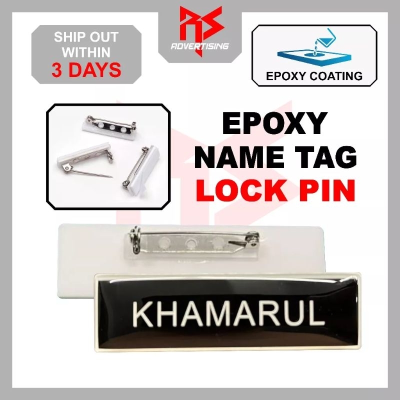 Name Tag Pin, Lock Pin, Magnet, Tag Nama Sekolah Tag Nama Guru Tag Nama ...