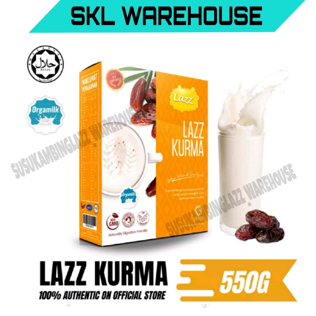 LAZZ Susu Kambing Kurma Original HQ 550g | Shopee Malaysia