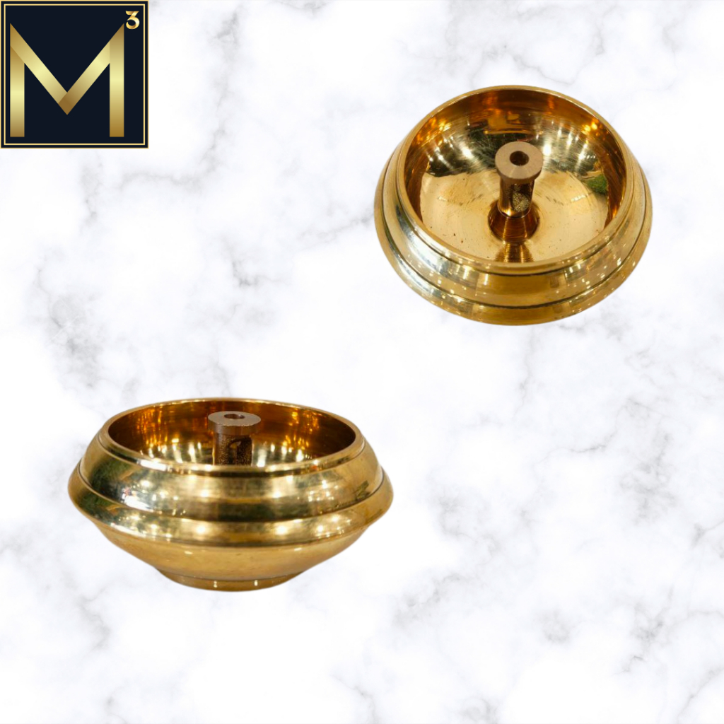Brass Kubera Nandha Deepam / Deepam/ Oil Lamp/ Kubera Vilakku/ Vilakku ...