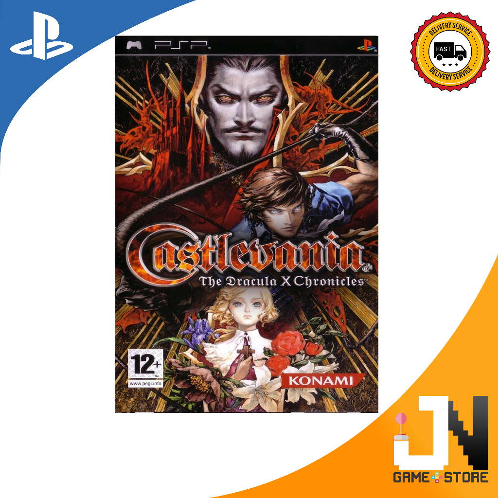 PSP UMD Castlevania The Dracula x Chronicles (R3)(English)(New ...