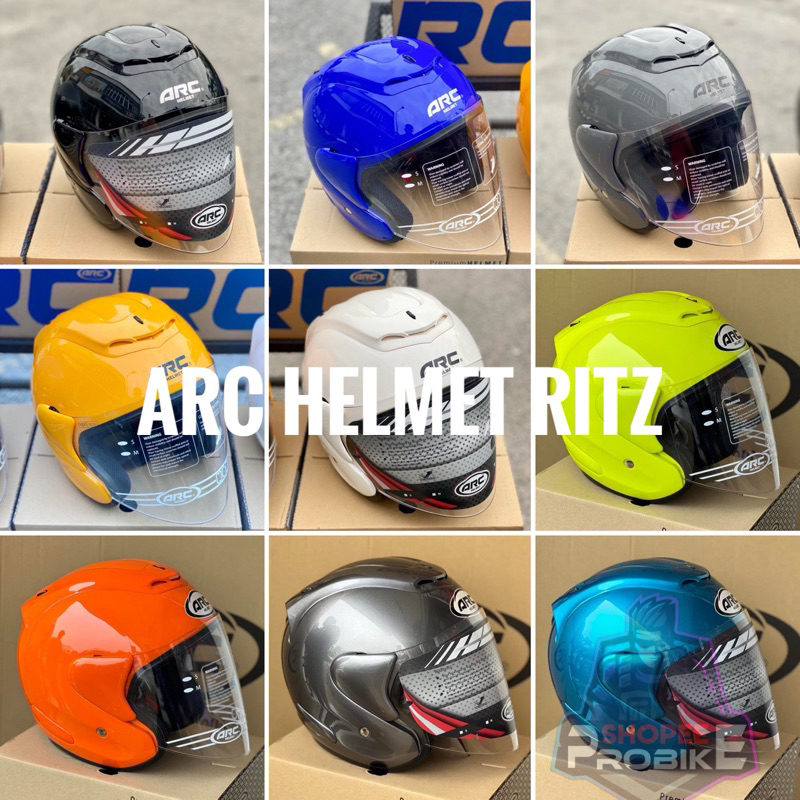 ARC RITZ HELMET 100% AUTHENTIC GENUINE ORIGINAL | Shopee Malaysia