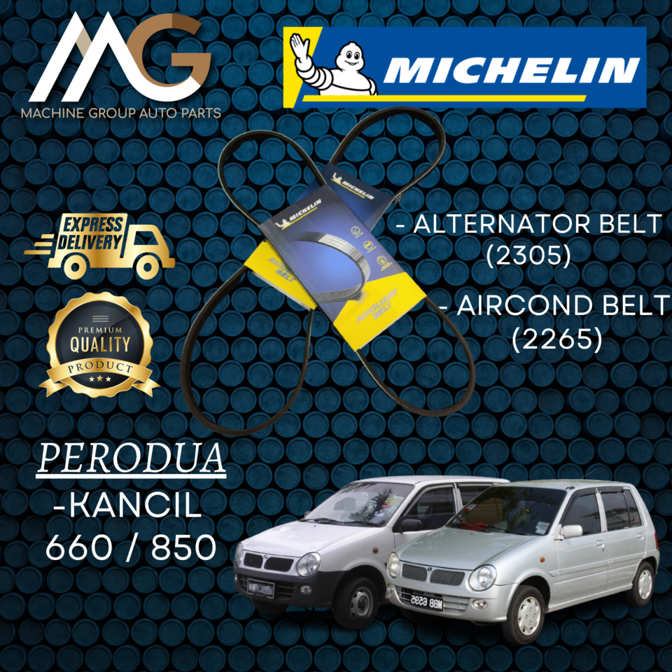 Michelin Belt Perodua Kancil 660 / 850 2305 (Alternator Belt) , 2265 ...