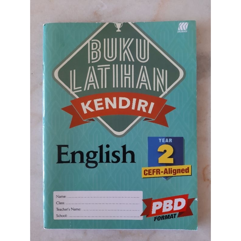 Sasbadi Buku Latihan Kendiri: English Year 2 CEFR-Aligned [PRELOVED ...