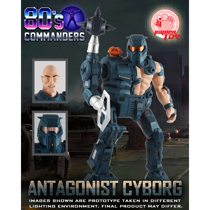 1/12 80s Commander - Antagonist Cyborg (Original Version) | Shopee Malaysia