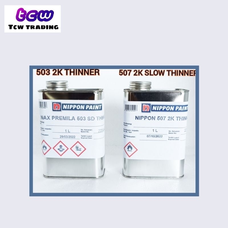 Nippon Nax Premila 2K 503 SD Thinner 505 Extra Slow 1L | Shopee Malaysia