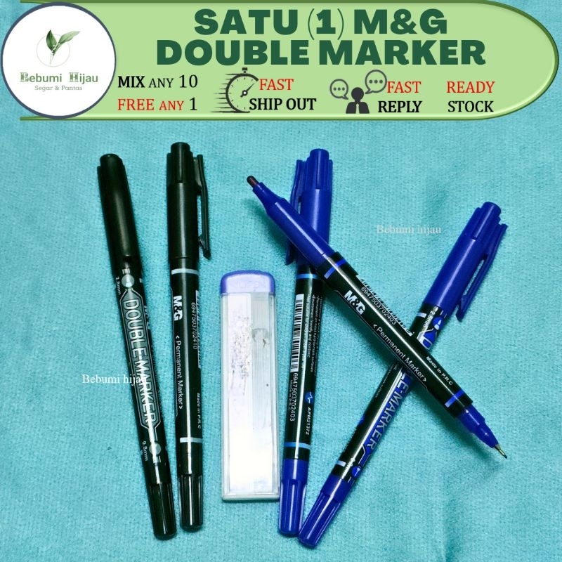 1 PEN PENANDA LABEL pokok semaian dakwat kalis air. Mata pen 2 saiz ...