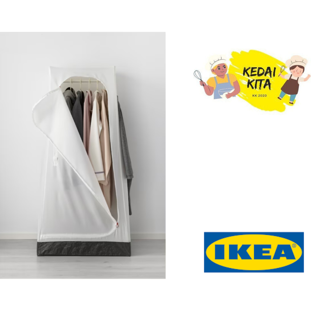 (READY STOCK) IKEA WARDROBE VUKU | Shopee Malaysia
