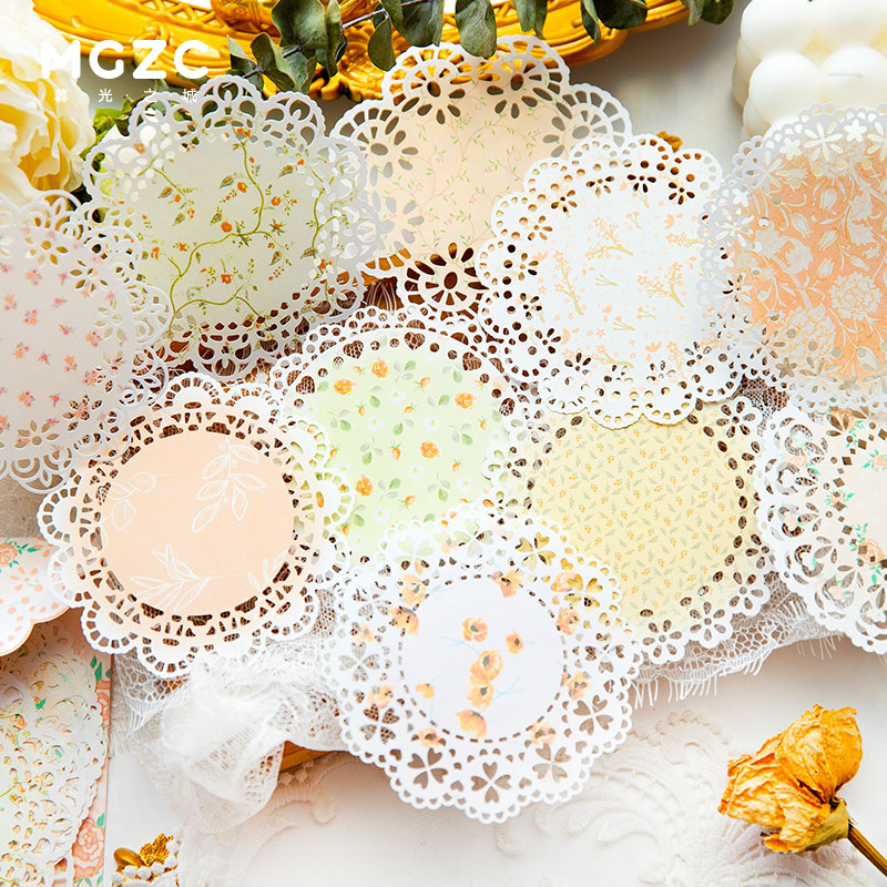 [DOILY PAPER - ROUND ] Giftandtape 20pcs or 10 pcs Vintage Hollow Out ...