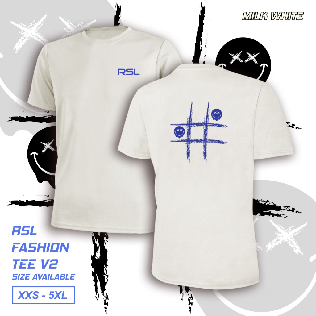 RSL FASHION TEE V2 (100%ORIGINAL) | Shopee Malaysia
