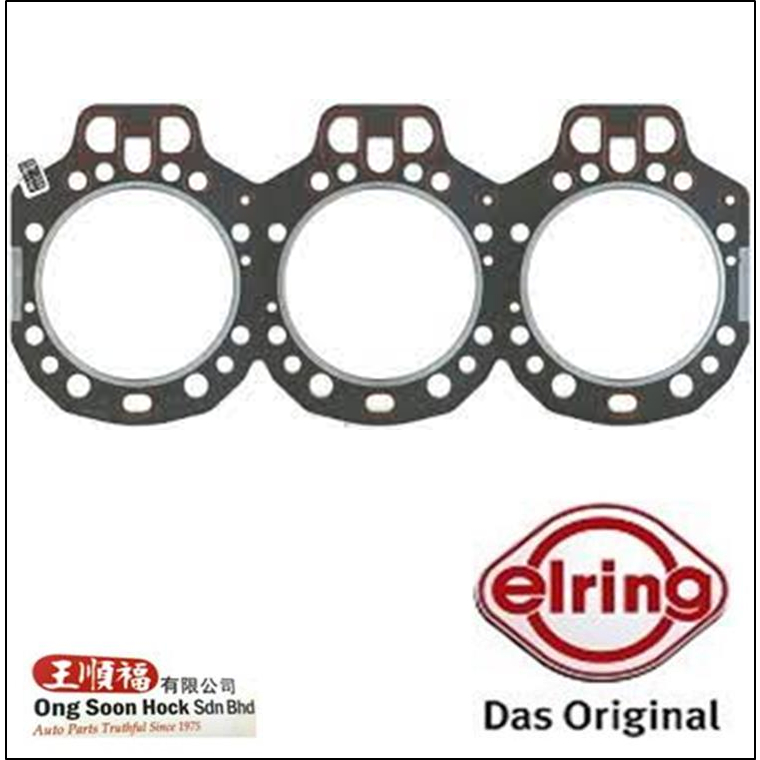 Mercedes lorry OM346 OM355 OM345 Gasket Cylinder Head Elring 749.541 ...