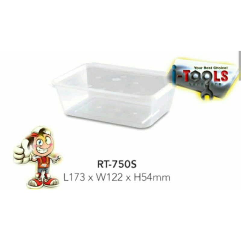 RT 750S CONTAINER FOOD BOX | Shopee Malaysia