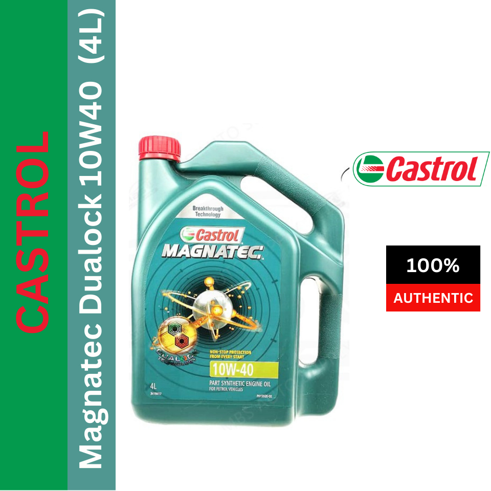 3419417 Castrol Magnatec Dualock 10W40 semi synthetic engine oil (4 ...