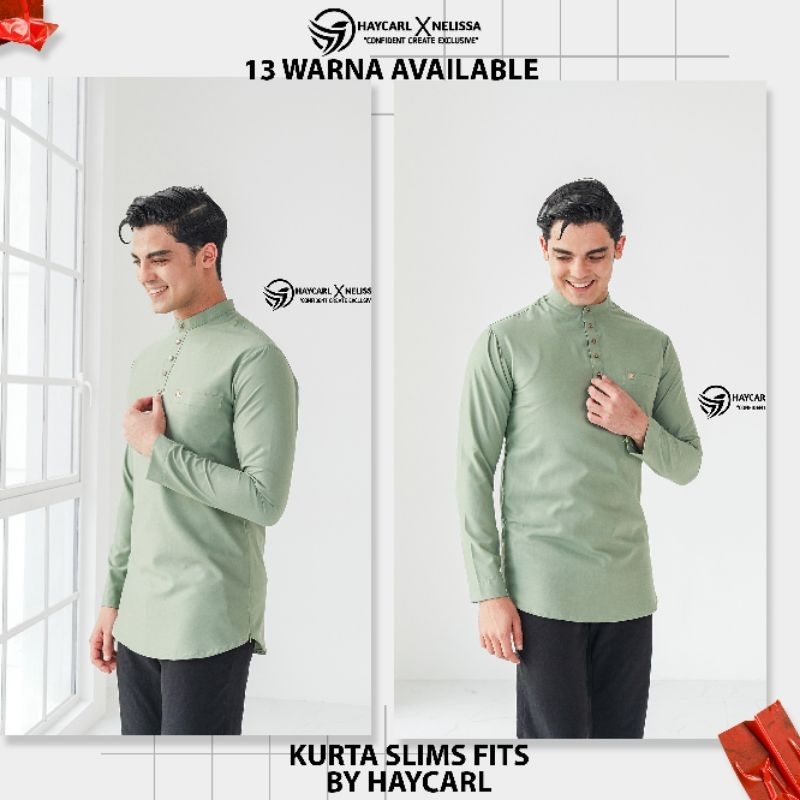 13 Warna Kurta Exclusive Raya By Haycarl 2023 | Kurta Raya 2023 ...