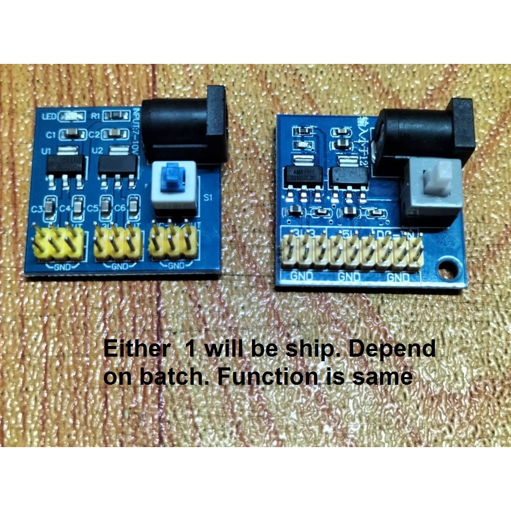 DC-DC 12V to 3.3V 5V Multi Output Buck Converter Step Down Power Supply ...