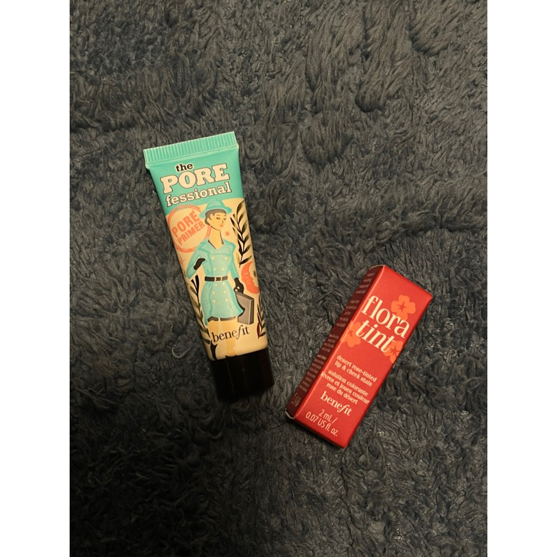 READYSTOCK BENEFIT THE PORE FESSIONAL FACE PRIMER 7.5ML and flora tint ...