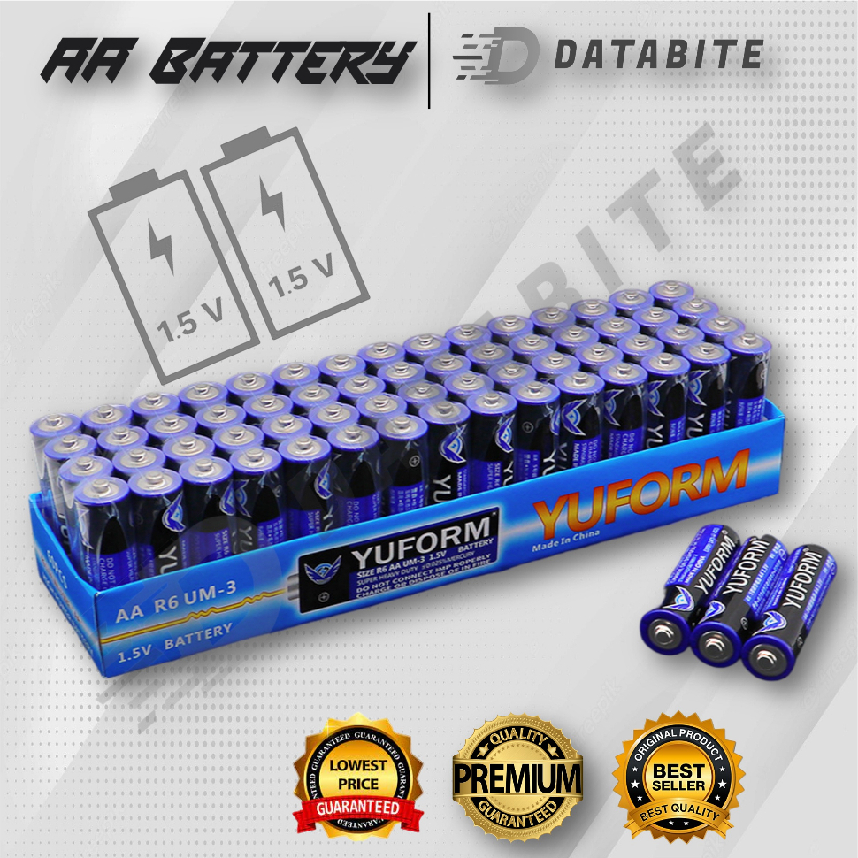 AA Battery LR6 Alkaline Battery 1.5V High Capacity Battery AAA/AA ...