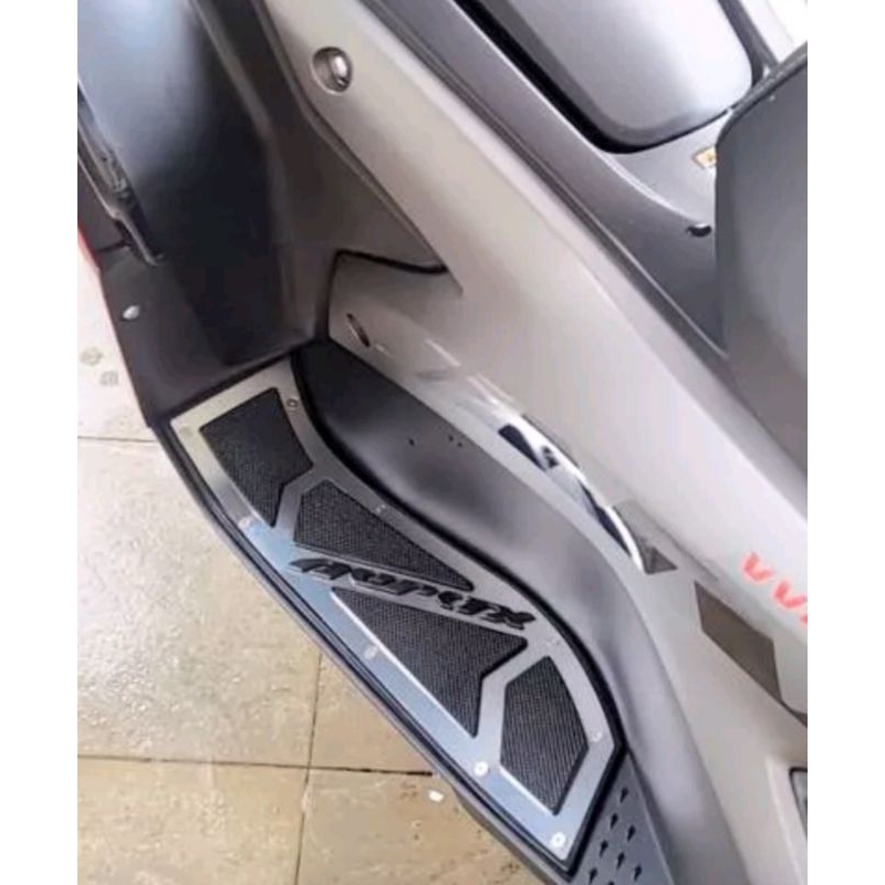 Nvx Baru V2 Alas Lantai Letak Kaki Hitam Silver Biru Merah Gold ...