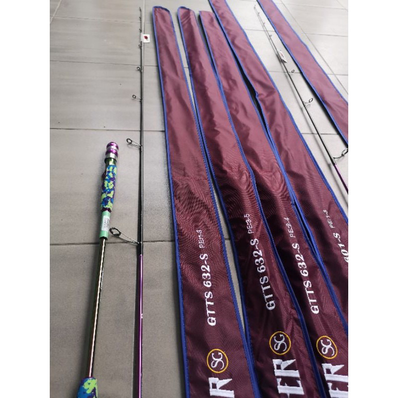 GTECH THUNDER SG (SALTWATER GAME) FISHING ROD | Shopee Malaysia