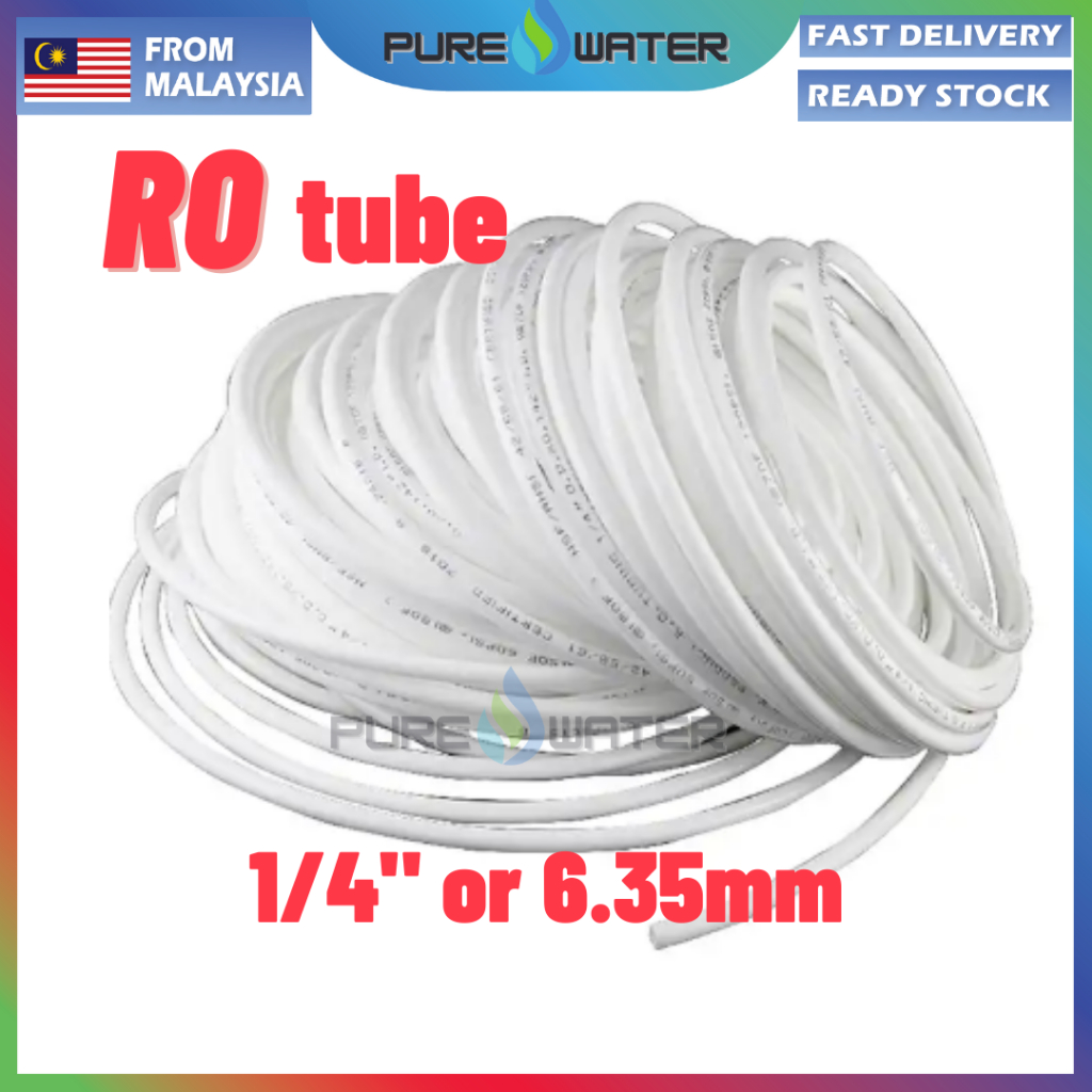 Water Filter 1/4"RO Tube/White Hose For Water Dispenser/Water Purifiers ...
