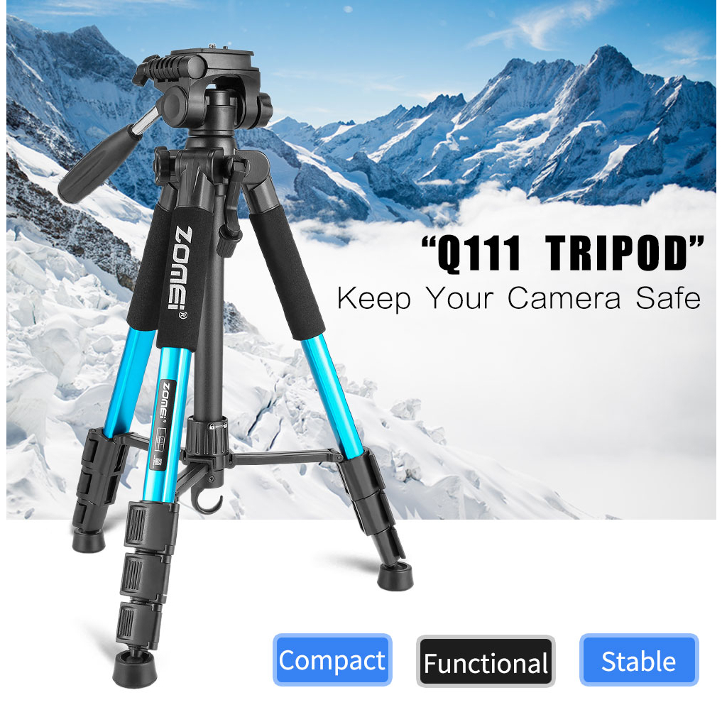 ZOMEI Q111 ZOMEI 1200 Tripod Only Portable Camera Travel Tripod for ...