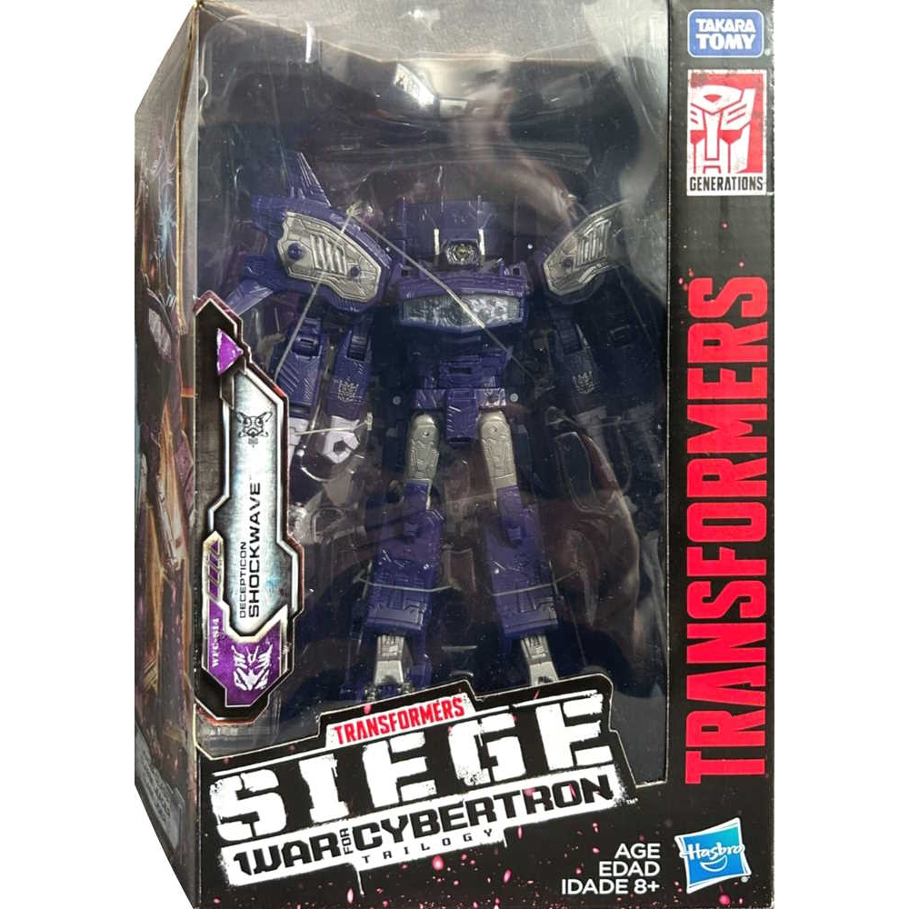 Hasbro Transformers War For Cybertron (WFC) Siege Leader Shockwave MISB ...