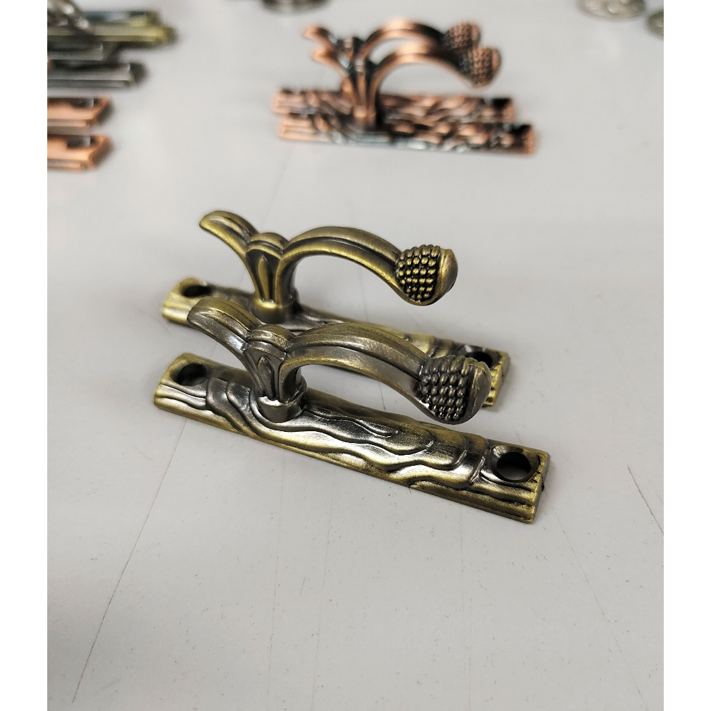 2pcs Curtain Side Hooks Tie Back Hook Holdbacks 🔥 Cangkuk Tepi Langsir ...