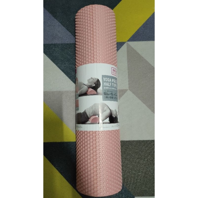 Daiso Yoga Pole Half Type (Foam Roller Half Type) | Shopee Malaysia