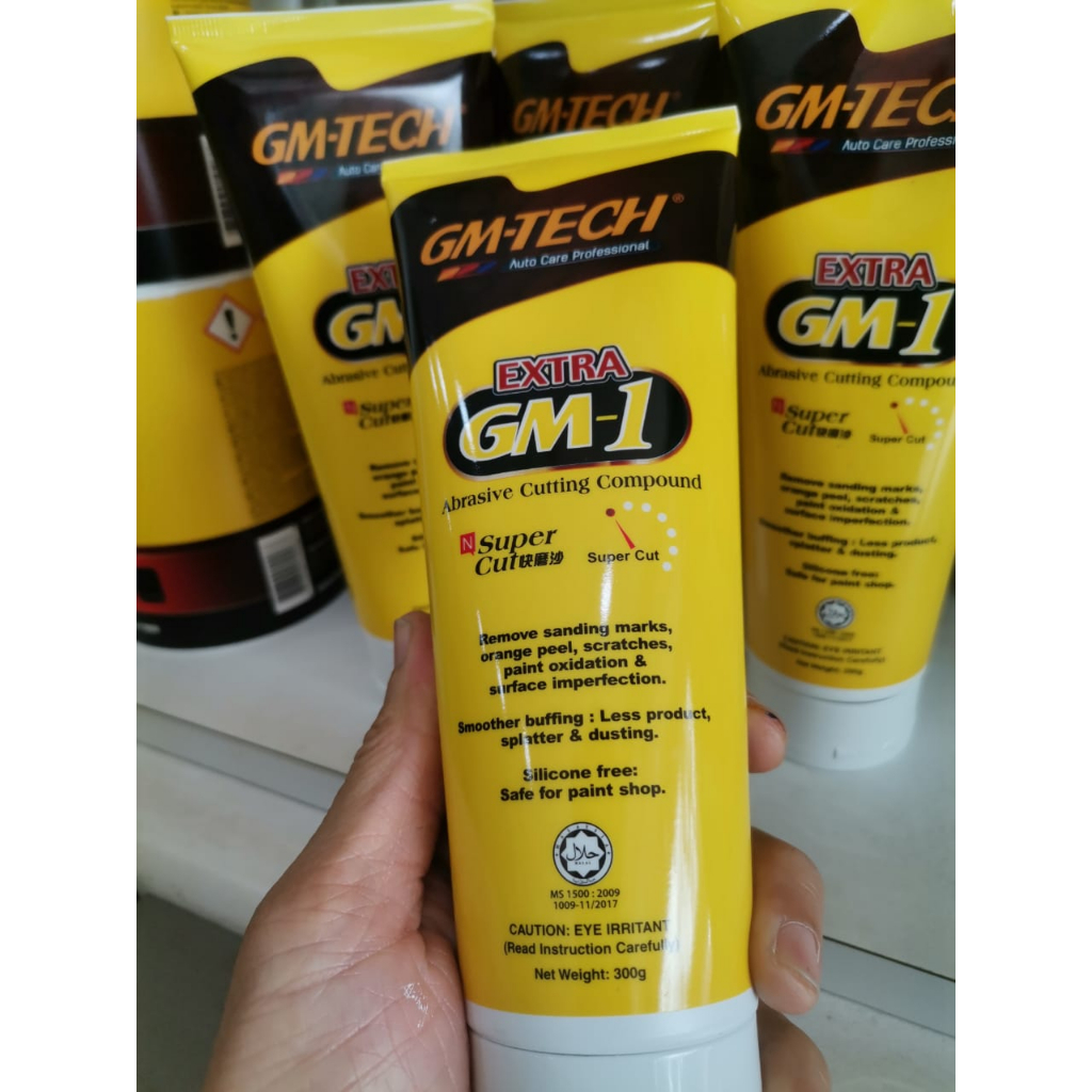 GM-TECH CUTTING COMPOUND/POLISH COMPOUND/ 300GM /SUPER CUT/CAR WASH ...