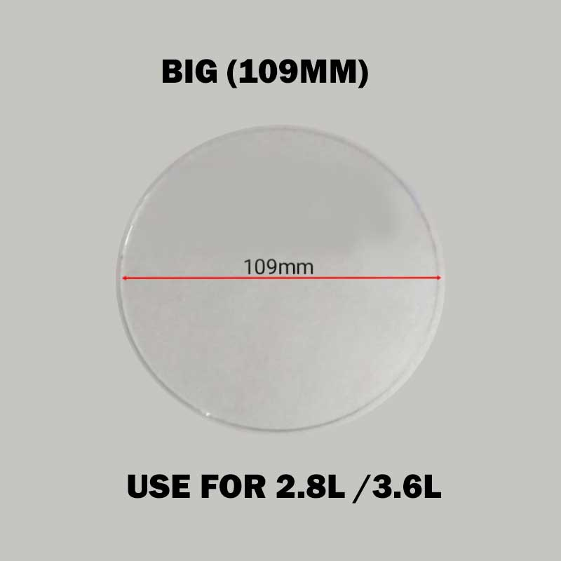 1 pcs National Panasonic Rice Cooker cover Glass(84mm /109mm)1.0L /1.8L ...