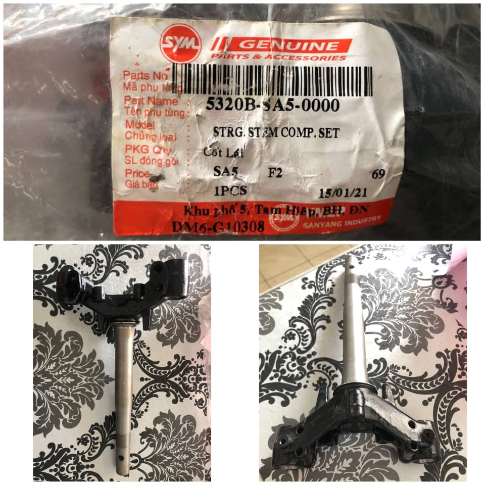 STEERING STEM COMP SET FOR SYM BONUS110 (5320B-SA5-0000) | Shopee Malaysia