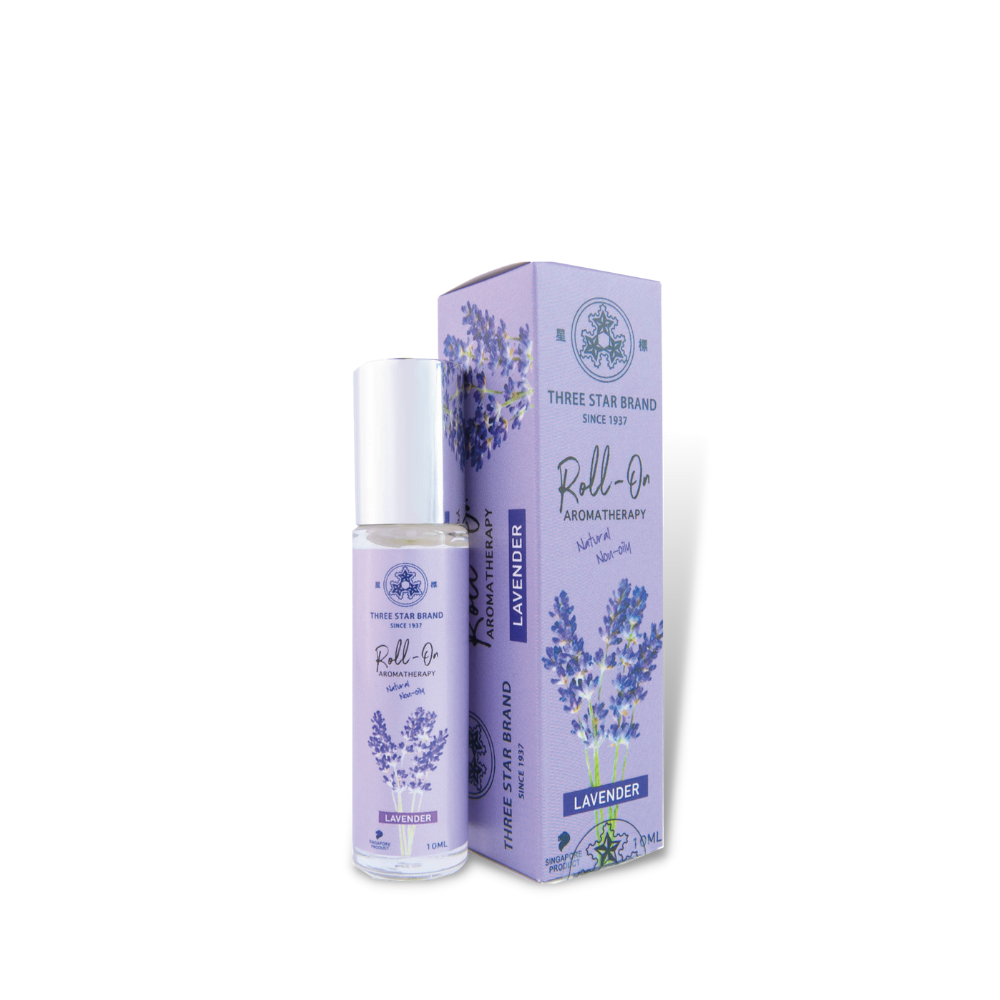 Three Star Brand Roll-On Aromatherapy Oil / Minyak Angin Roll-On (10ml ...