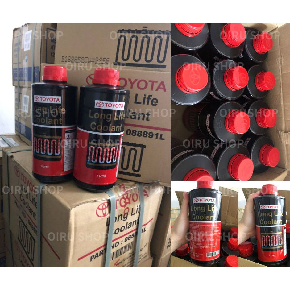 TOYOTA Coolant 1L Antifreeze LONG LIFE COOLANT Proton Perodua Honda ...