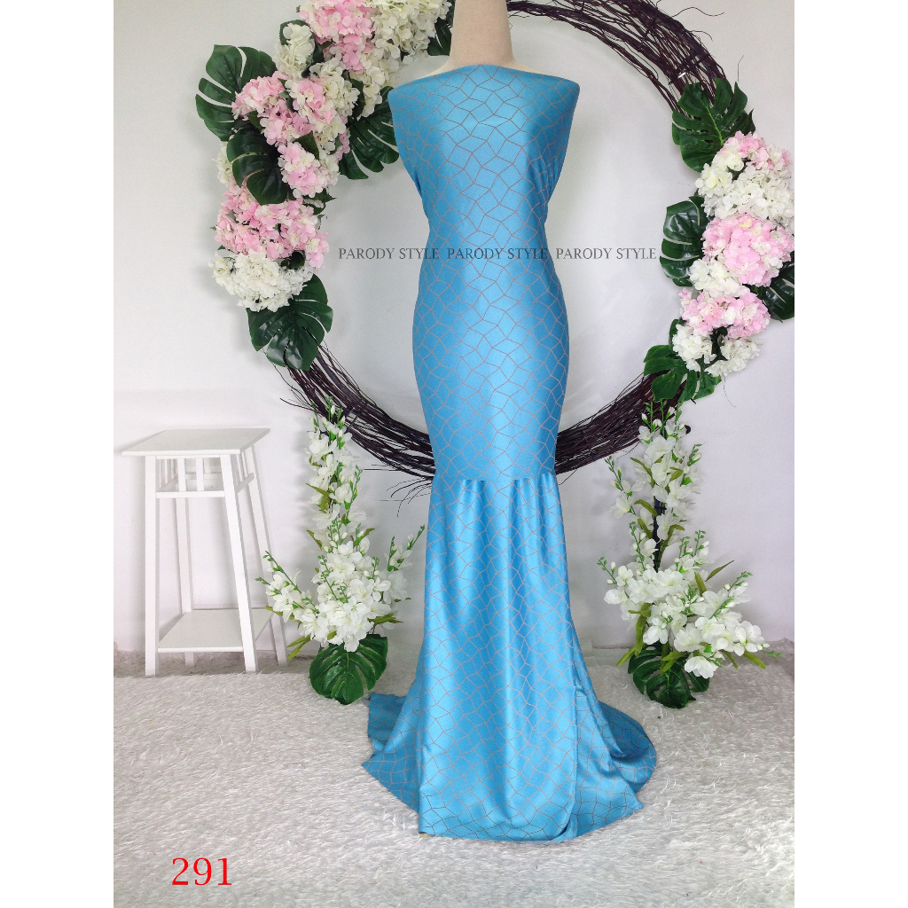 💥💥 [i-Sakura Textiles V2] Vietnam Silk Design Abstrak Kain Tebal ...