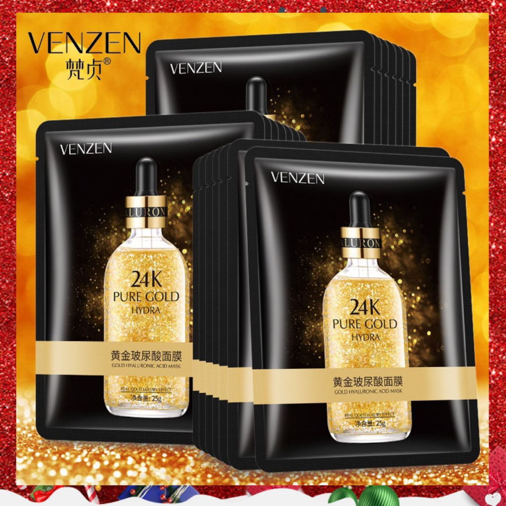 ‼️ReadyStock‼️Wholesale BORONG Veze Venzen 24K Pure Gold Hydra Mask ...