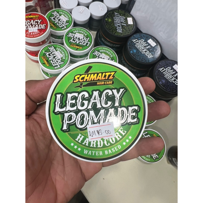 LEGACY POMADE 150g dan 50g(hard core,classicdan fibre) | Shopee Malaysia