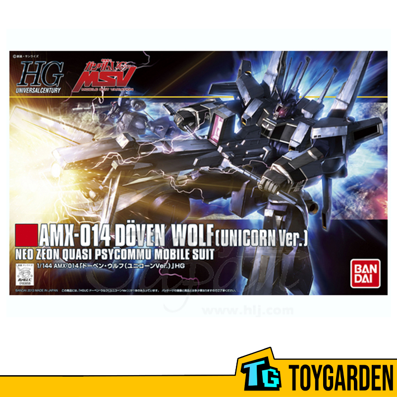 Bandai HG 1/144 Gundam AMX-014 Doven Wolf (Unicorn Ver.) | Shopee Malaysia